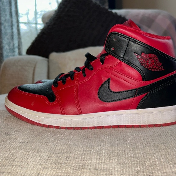 Jordan | Shoes | Reverse Bred Jordan One Mid In With The Box | Poshmark
